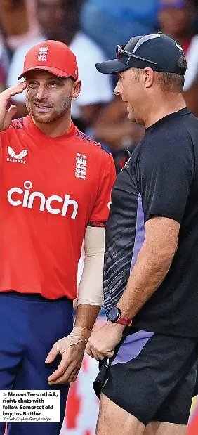 I’d love to be England head coach – Marcus - PressReader