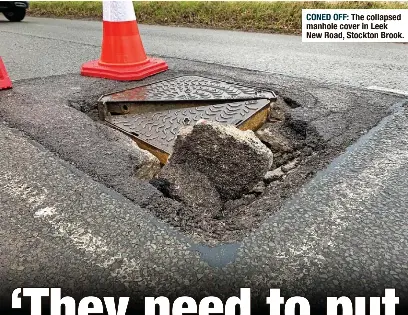 ‘THEY NEED TO PUT IN A PROPER REPAIR’ - PressReader