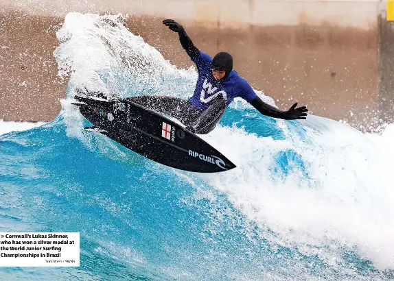 Riding the crest of a wave with Olympics dream - PressReader