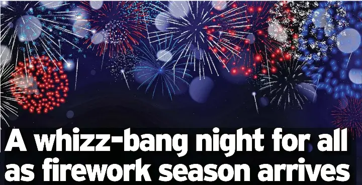 A whizz-bang night for all as firework season arrives - PressReader