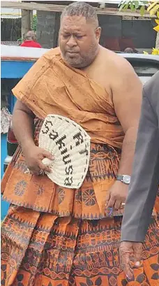 Buli ko Ratu Sakiusa me Tui Saivou - PressReader
