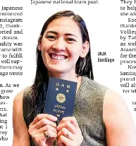 Santiago now a naturalize­d Japanese - PressReader