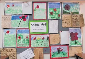 Students learn from their Anzac Day lesson - PressReader