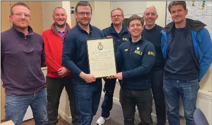 Water safety award for great work of lifeboat team - PressReader