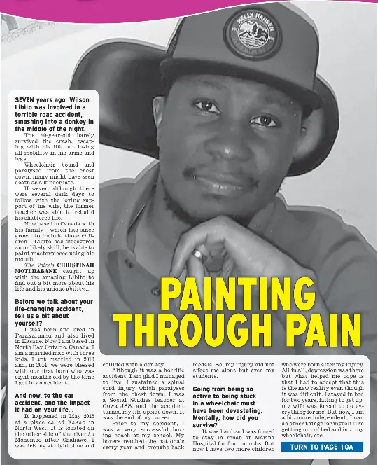 PAINTING THROUGH PAIN - PressReader
