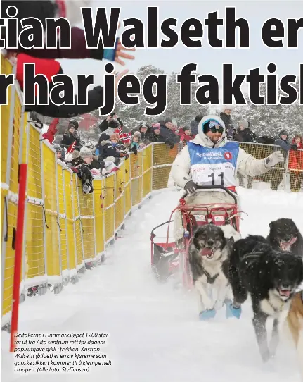 Kristian Walseth er – I år har jeg faktisk Optimist: en plan - PressReader