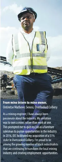 From mine intern to mine owner. - PressReader