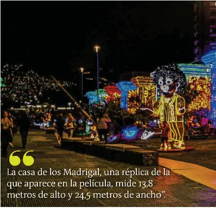 El mundo luminoso de Encanto Se disfruta desde hoy en Medellín ...