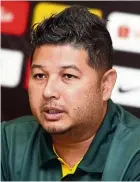 Red Eagles coach Aidil has broken wings to fix. - PressReader