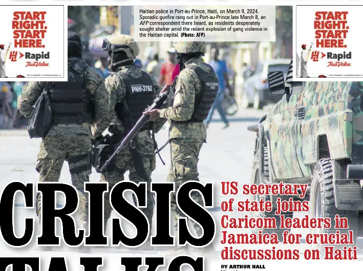 CRISIS TALKS - PressReader