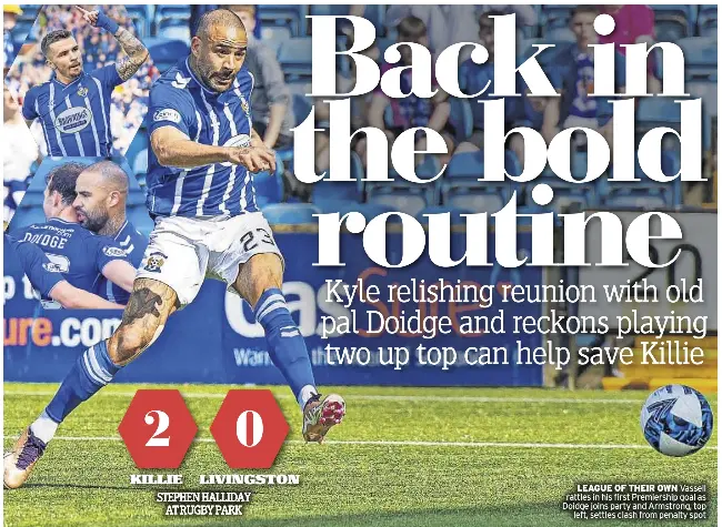 Back in the bold routine - PressReader