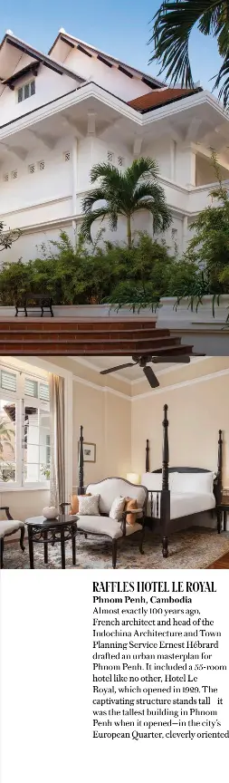 RAFFLES HOTEL LE ROYAL - PressReader