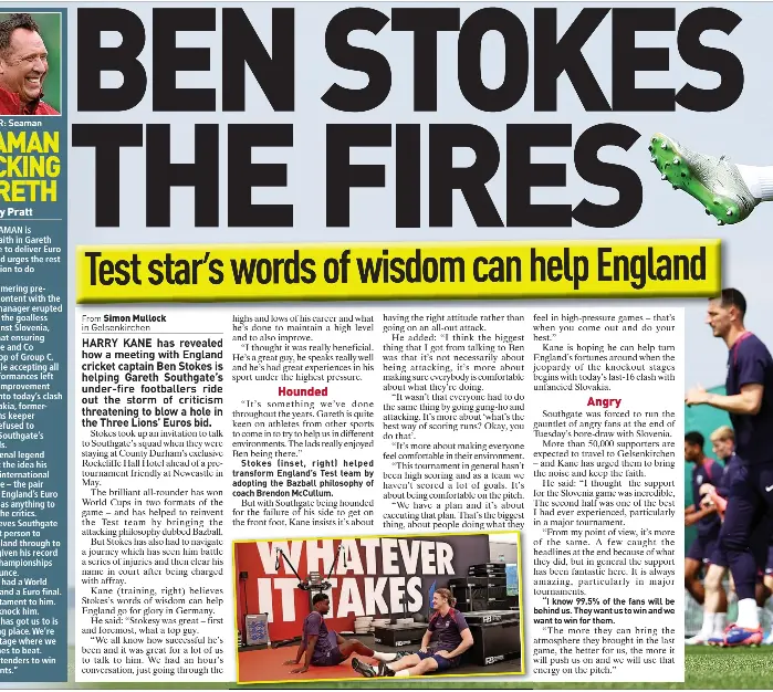 EURO BEN STOKES THE FIRES - PressReader