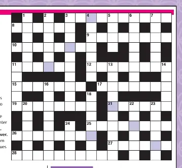 Prize crossword - PressReader