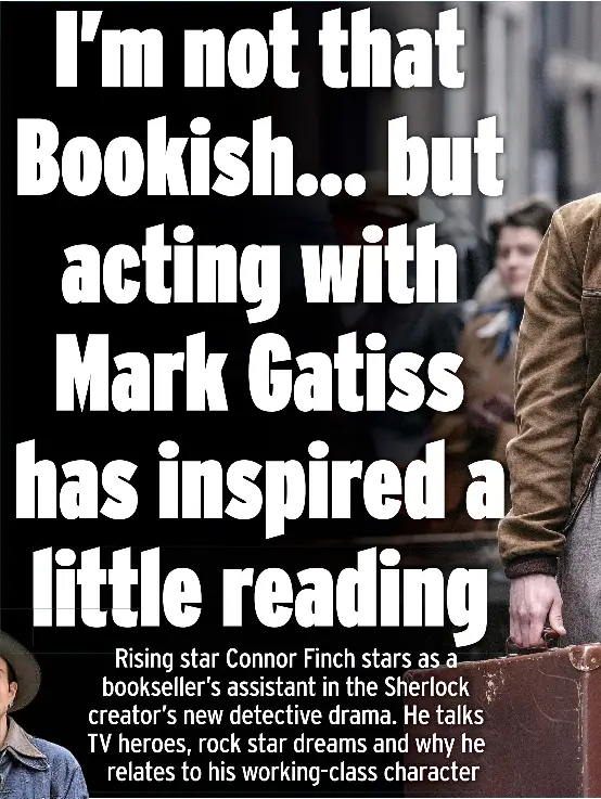 I’m not that Bookish… but acting with Mark Gatiss has inspired a little reading - PressReader