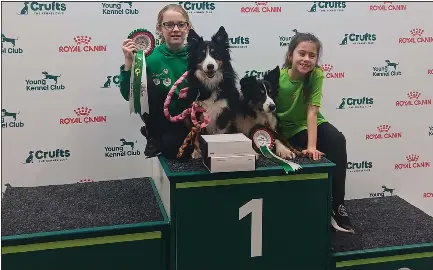 Rachel, 9, a double Crufts champion - PressReader