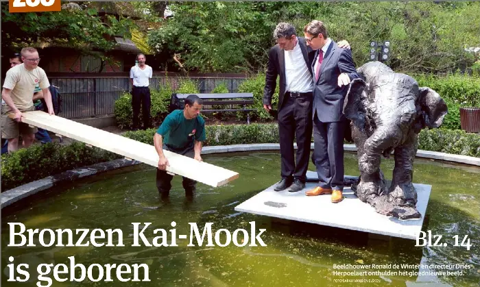 Bronzen Kai-mook is geboren - PressReader