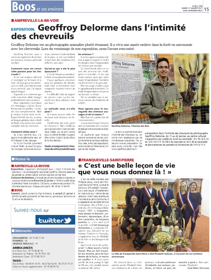 Geoffroy Delorme : une superbe expo animalière - PressReader