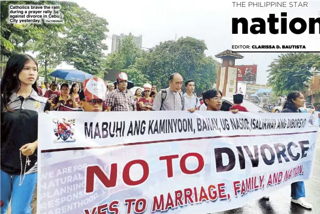 Over 150,000 Cebu Catholics sign vs divorce - PressReader