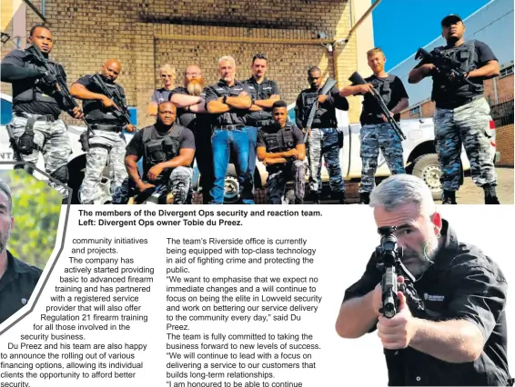 Divergent Ops: exciting new developmen­ts in the works - PressReader