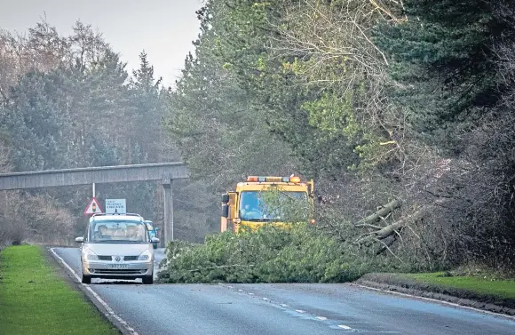 Stormy weather wreaked havoc across Fife over the weekend. In ...