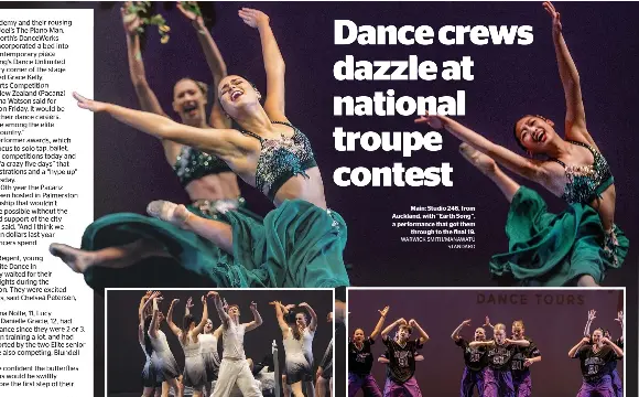 Dance crews dazzle at national troupe contest - PressReader