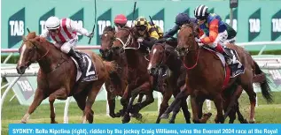 Bella Nipotina wins world’s richest turf race, The Everest - PressReader