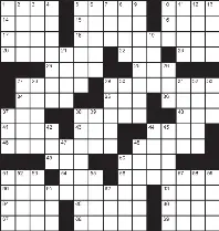 CROSSWORD FOR FRIDAY - Toronto Star (2023-09-22)
