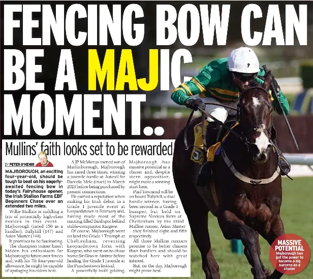 FENCING BOW CAN BE A MAJIC MOMENT.. - PressReader