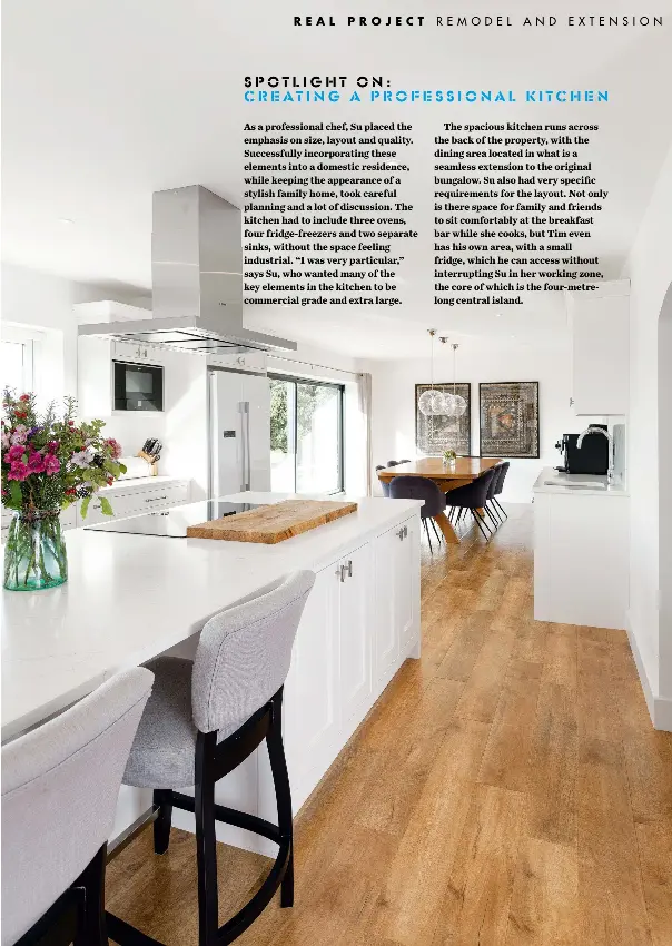 SPOTLIGHT ON: CREATING A PROFESSION­AL KITCHEN - PressReader