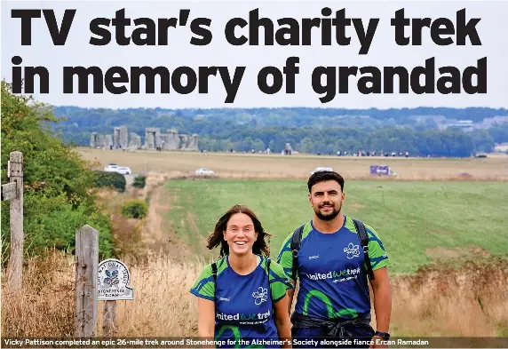 TV star’s charity trek in memory of grandad - PressReader