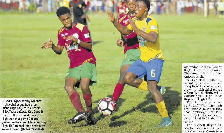 Rusea’s blaze into second round with 10-0 win over Merlene Ottey ...