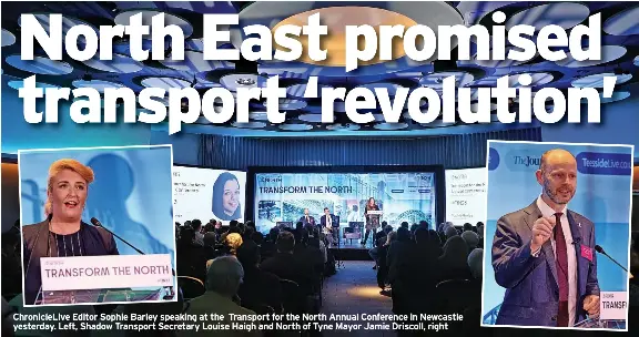North East promised transport ‘revolution’ - PressReader
