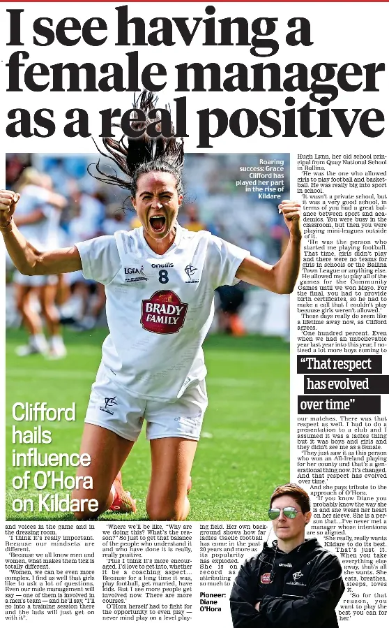 I see having a female manager as a real positive - PressReader