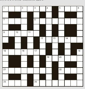 CROSSWORD number 1253 - PressReader