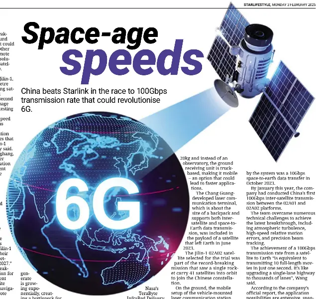 Space-age speeds - PressReader