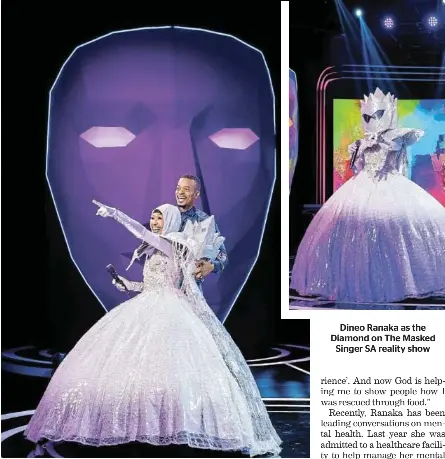 Rejuvenate­d ‘Diamond’ Dineo rises to culinary challenge - PressReader