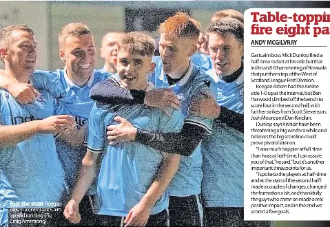 Table-topping Gartcairn fire eight past Rossvale - PressReader