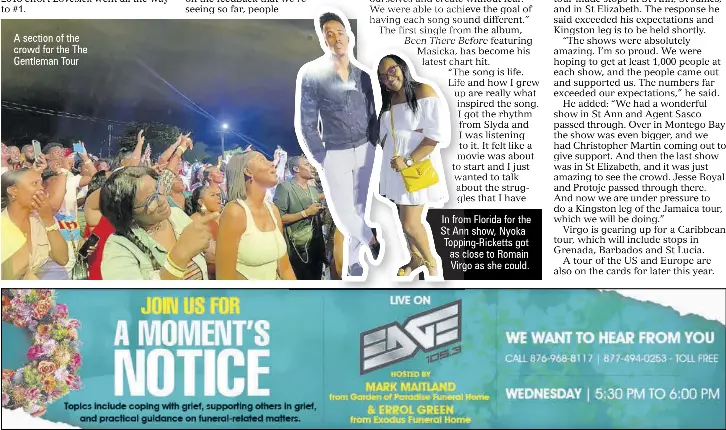 Romain Virgo taps into new audiences with The Gentleman - PressReader