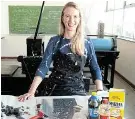 Lecturer rethinks printmakin­g using cornflour, soap and Pepsi ...