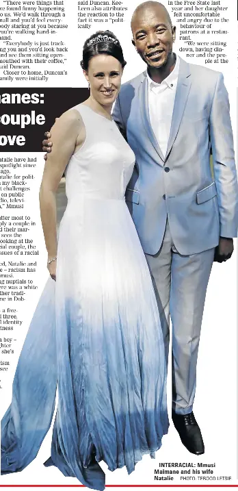 MARRIED ACROSS THE COLOUR LINE - PressReader