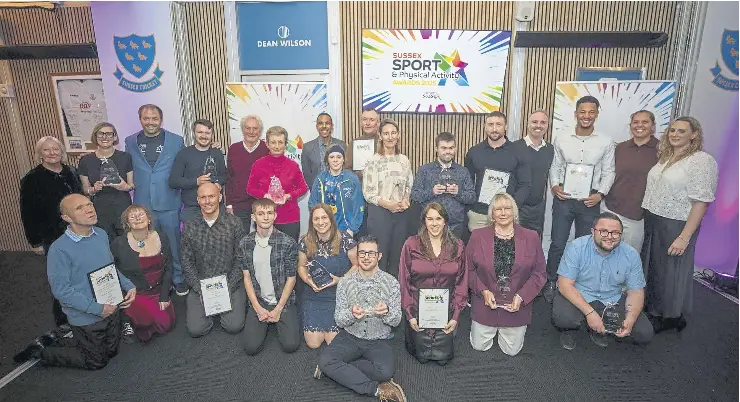 Sporting heroes are crowned at inspiratio­nal evening of awards ...