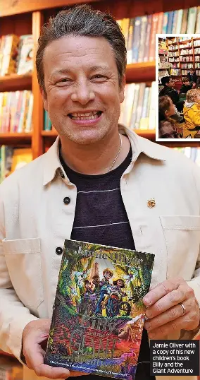 Celeb chef Jamie Oliver tells about the path to writing his first ...