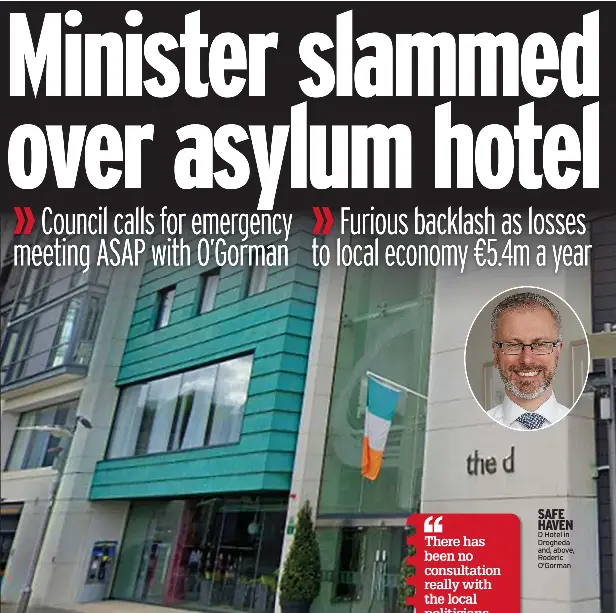 Minister slammed over asylum hotel - PressReader
