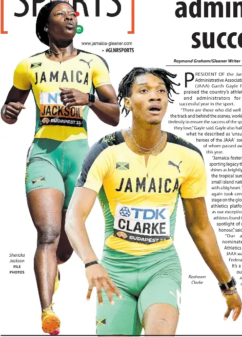 JAAA boss hails athletes, administra­tors for successful 2023 - PressReader