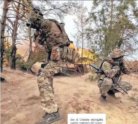 Las condicione­s que impone Rusia para terminar la guerra en Ucrania - PressReader