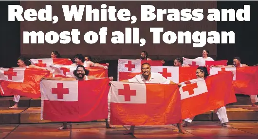 Red, White, Brass and most of all, Tongan - PressReader