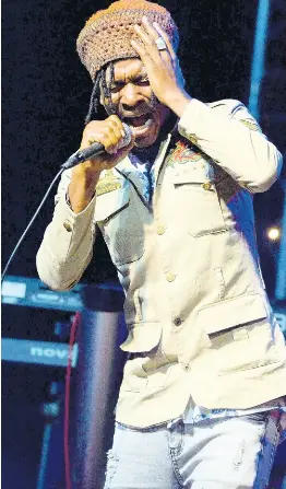 Nature Ellis sings for Garnet Silk - PressReader
