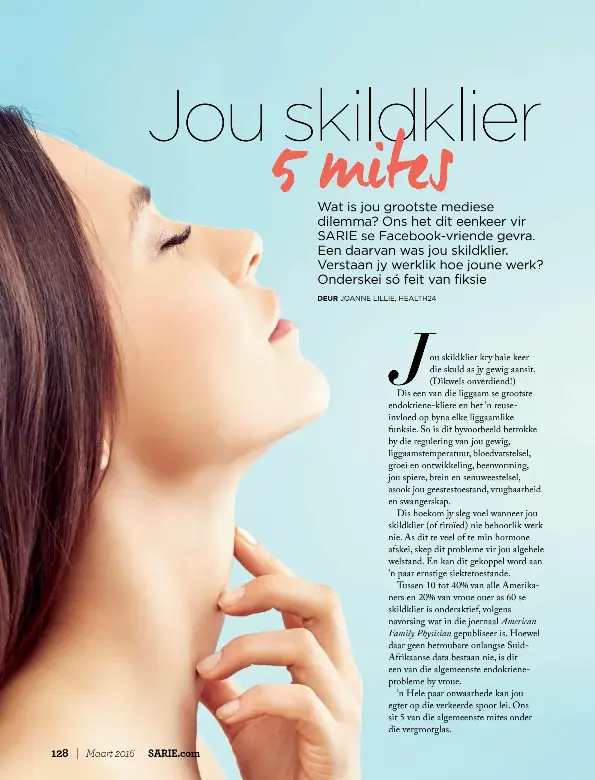 Jou skildklier 5 mites - PressReader