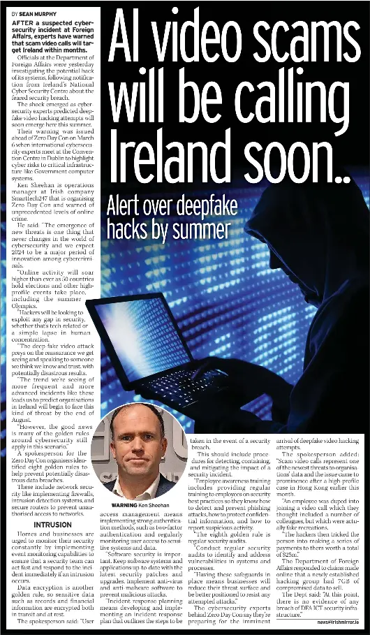 AI video scams will be calling Ireland soon.. - PressReader